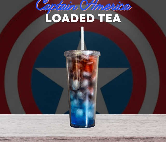 Our Version of Captain America LOADED TEA – Load Tea Up