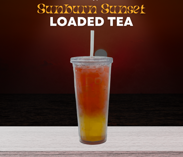 Our Version of Sunburn Sunset LOADED TEA 🍓🍑 – Load Tea Up